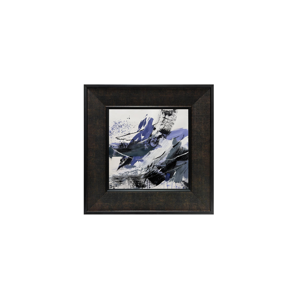 Obsidian Veil Oil Painting Wall Art – ArtNouveauVision